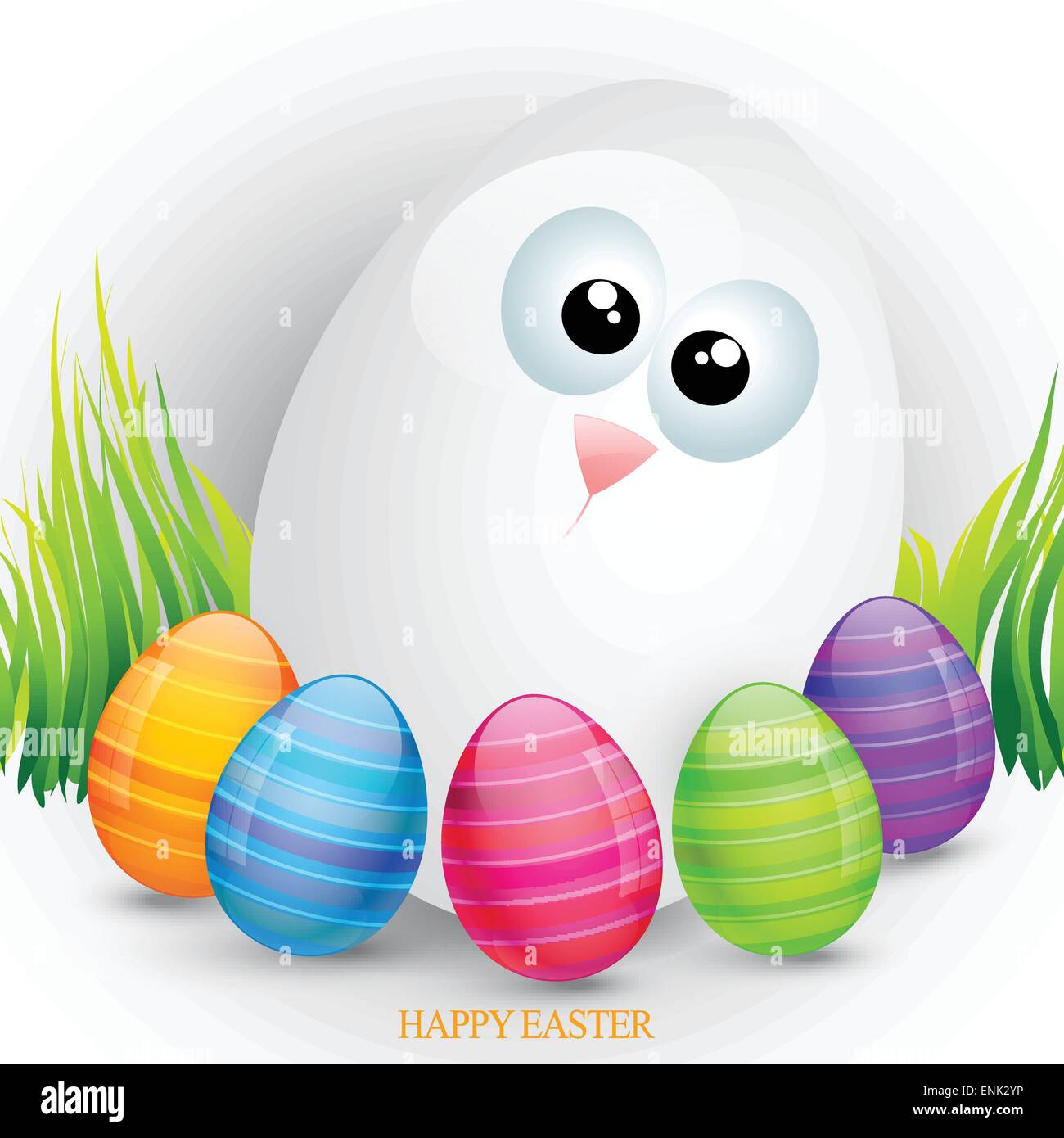 colorful easter egg vector illustration Stock Vector Image & Art - Alamy