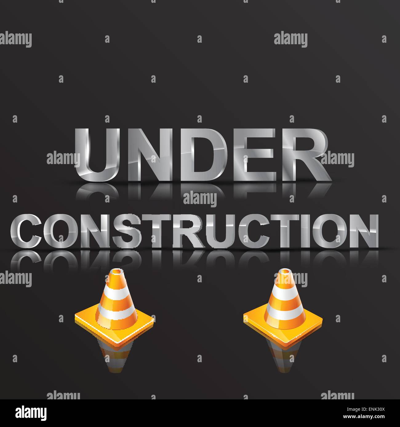 vector under construction design art Stock Vector Image & Art - Alamy