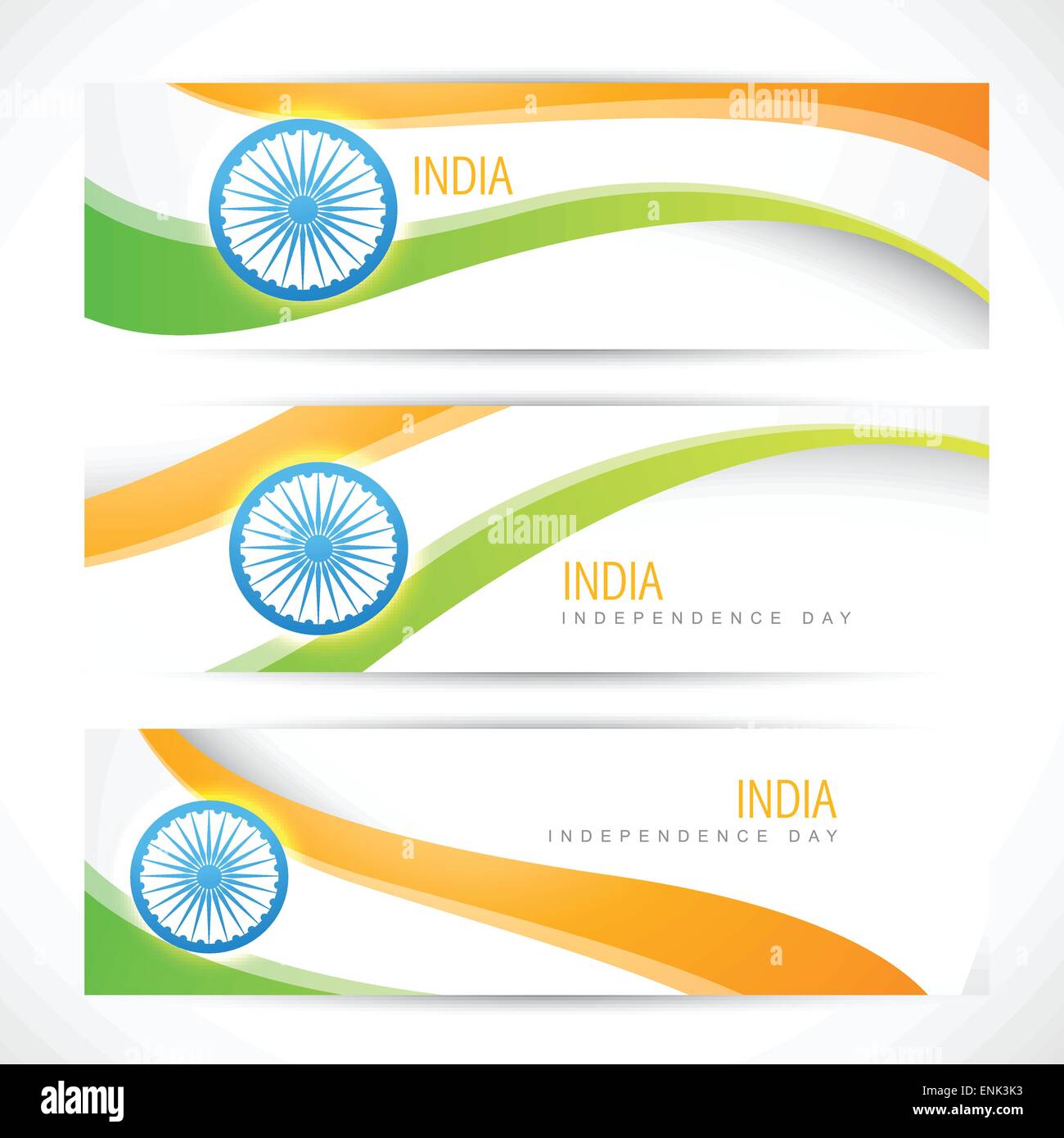 creative indian flag headers design Stock Vector Image & Art - Alamy