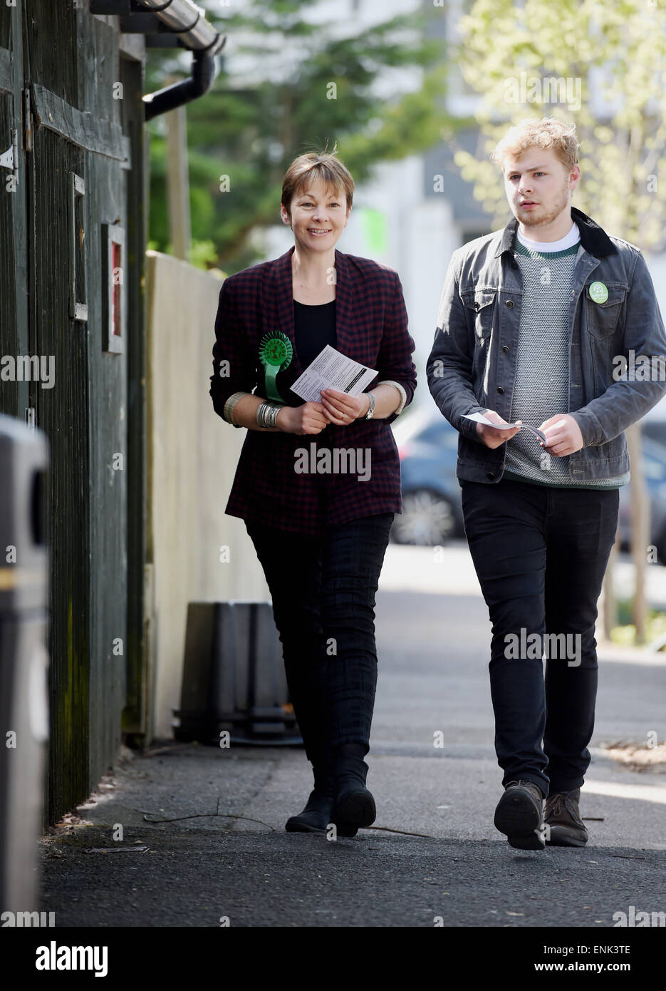 Caroline lucas family hi-res stock photography and images - Alamy