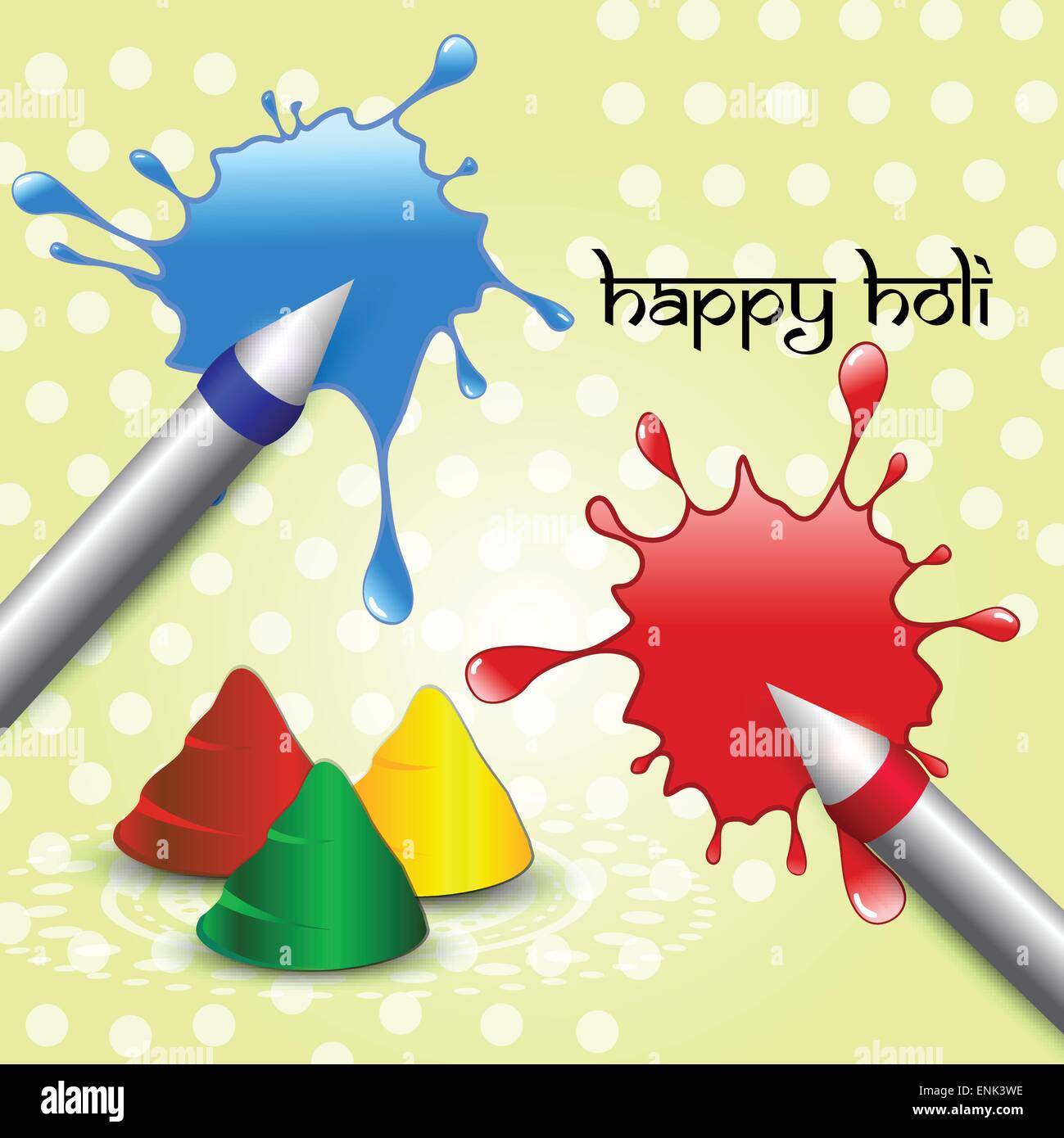 Pichkari colour hi-res stock photography and images - Alamy