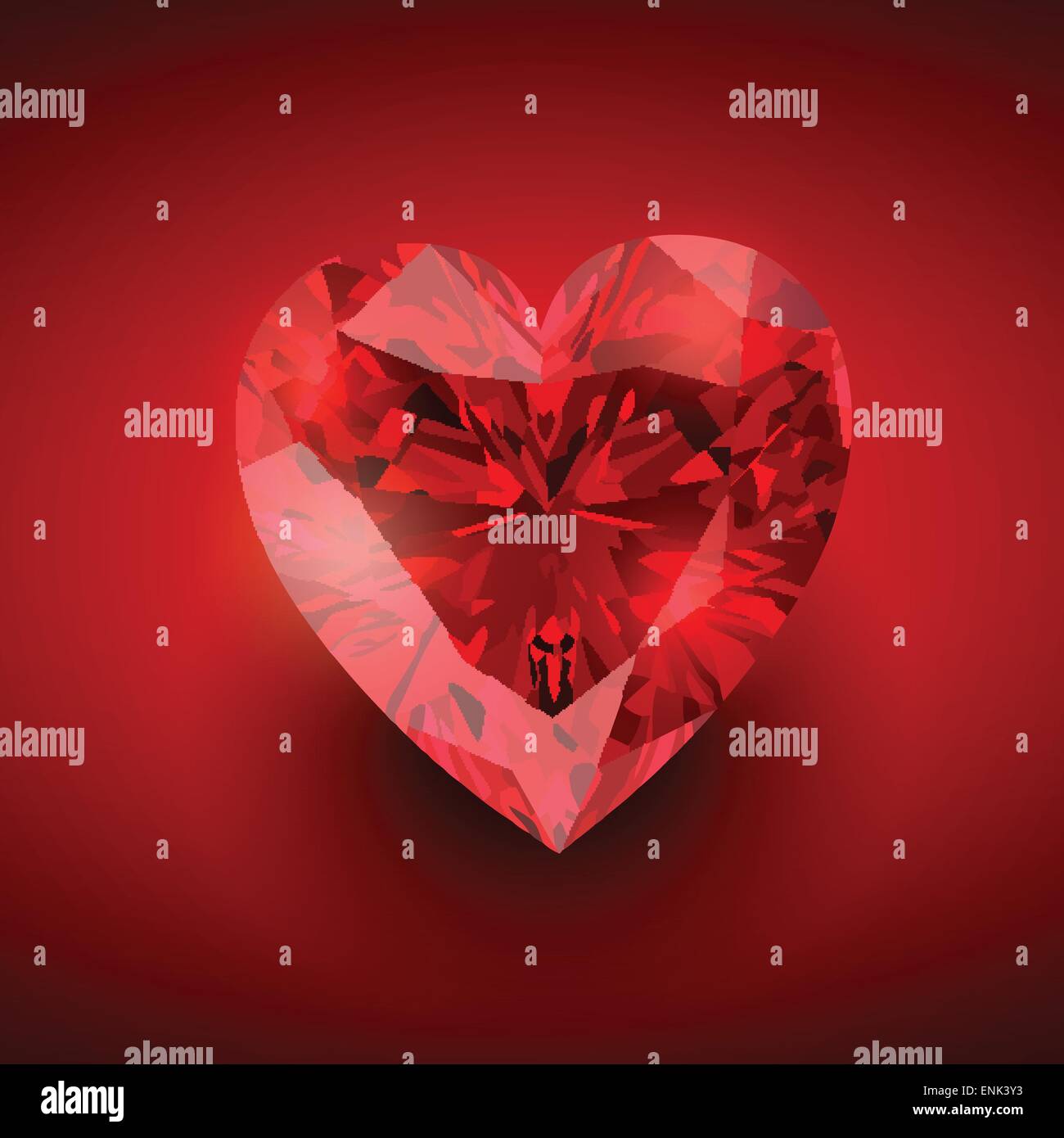 Diamond heart hi-res stock photography and images - Alamy