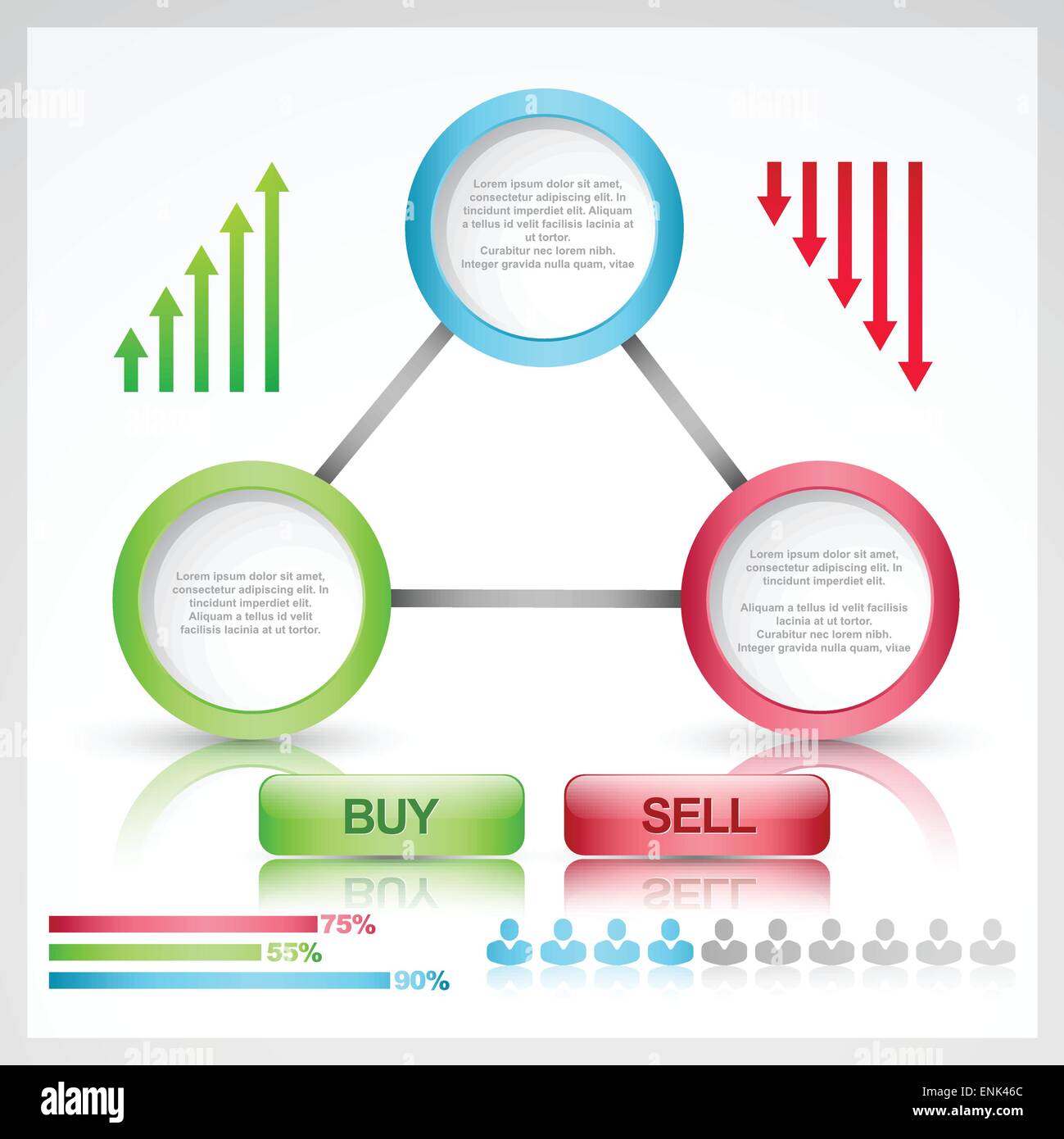 set of colorful infographic elements Stock Vector Image & Art - Alamy