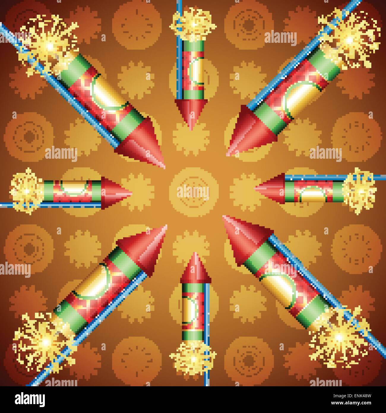 vector festival cracker background illustration Stock Vector Image ...