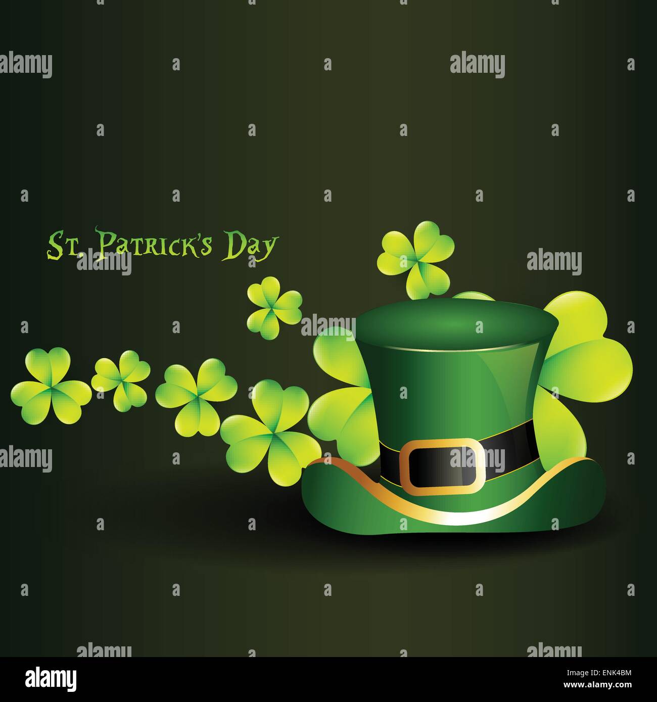 Clover tree Stock Vector Images - Alamy