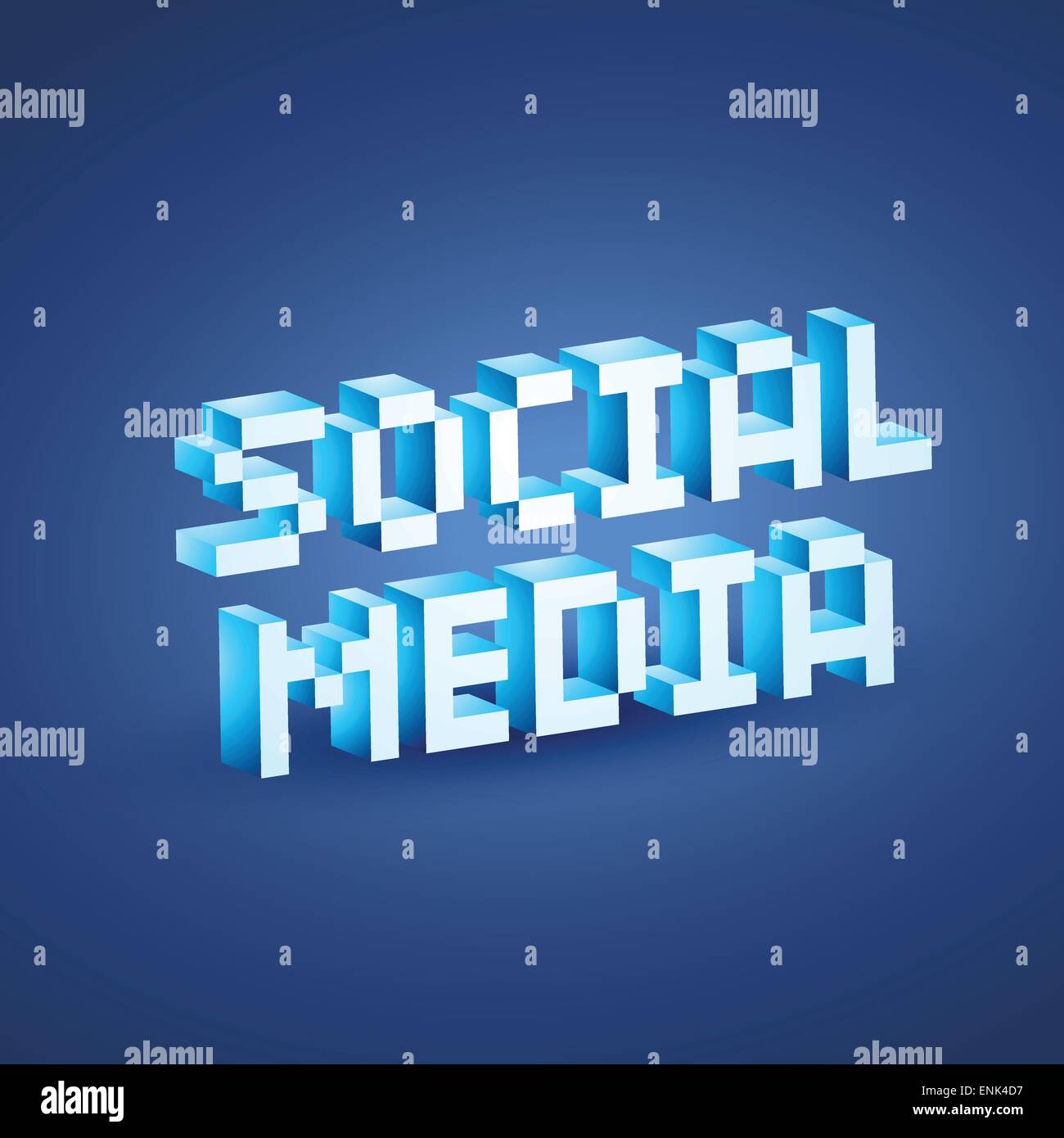 vector social media concept design Stock Vector Image & Art - Alamy