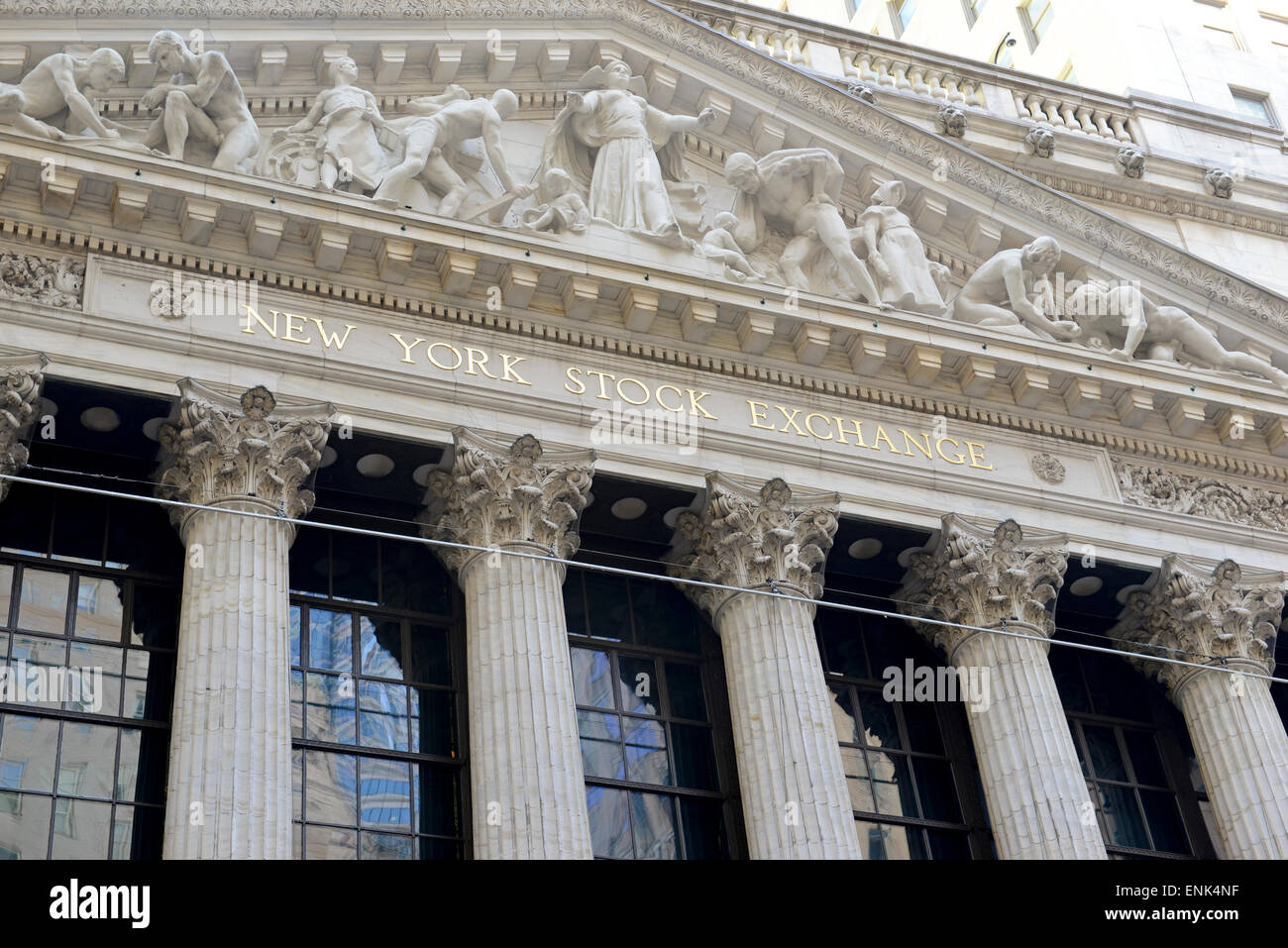 New York Stock Exchange in Manhattan, New York Stock Photo - Alamy