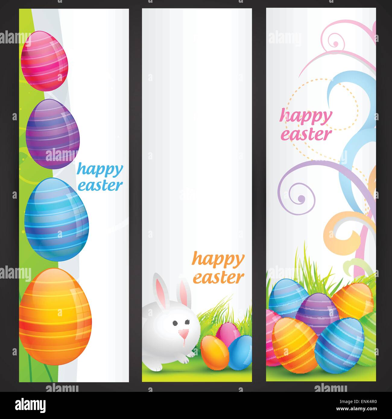 vector set of easter banner Stock Vector Image & Art - Alamy