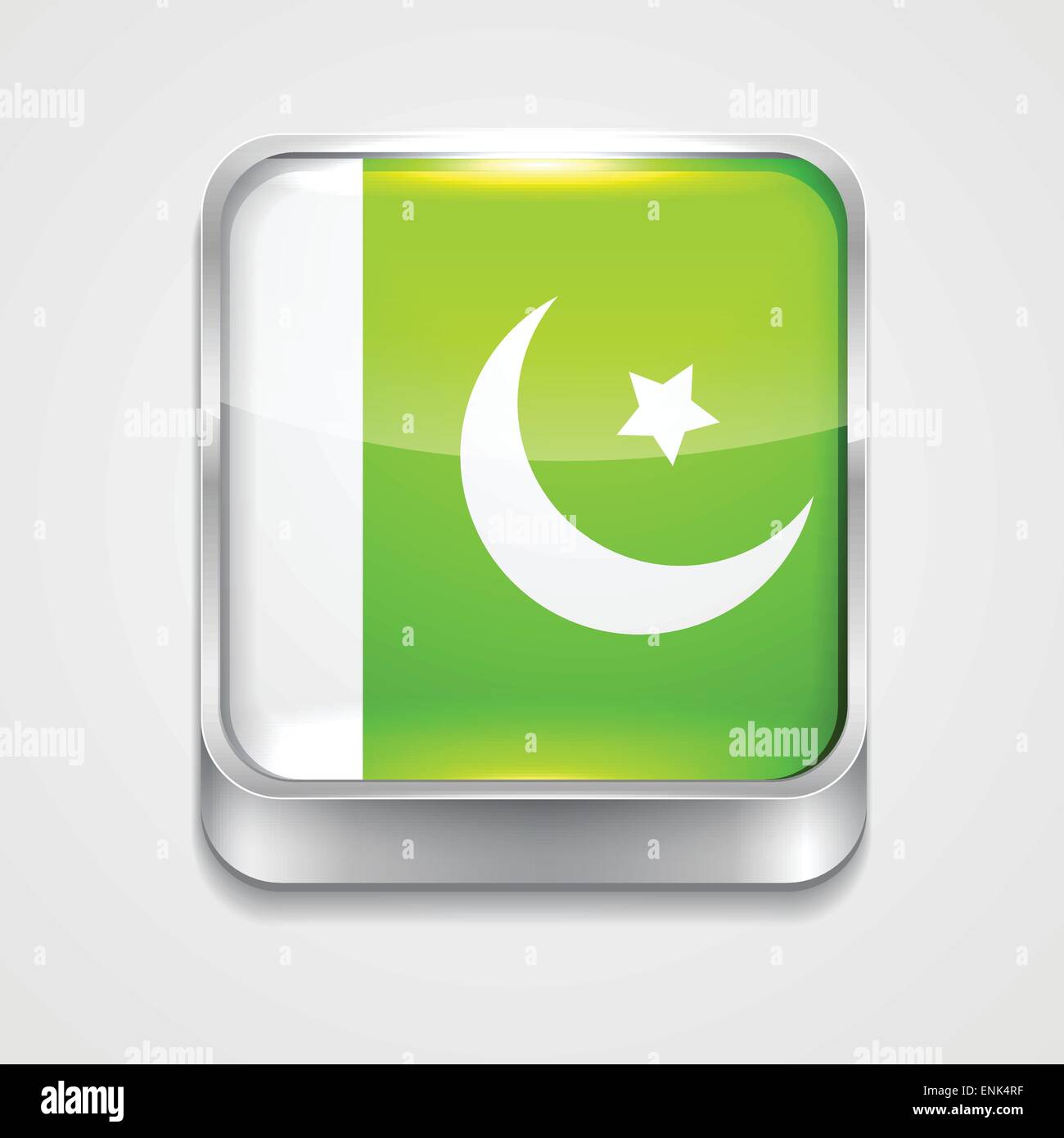 Pakistan flag 3d Stock Vector Images - Alamy