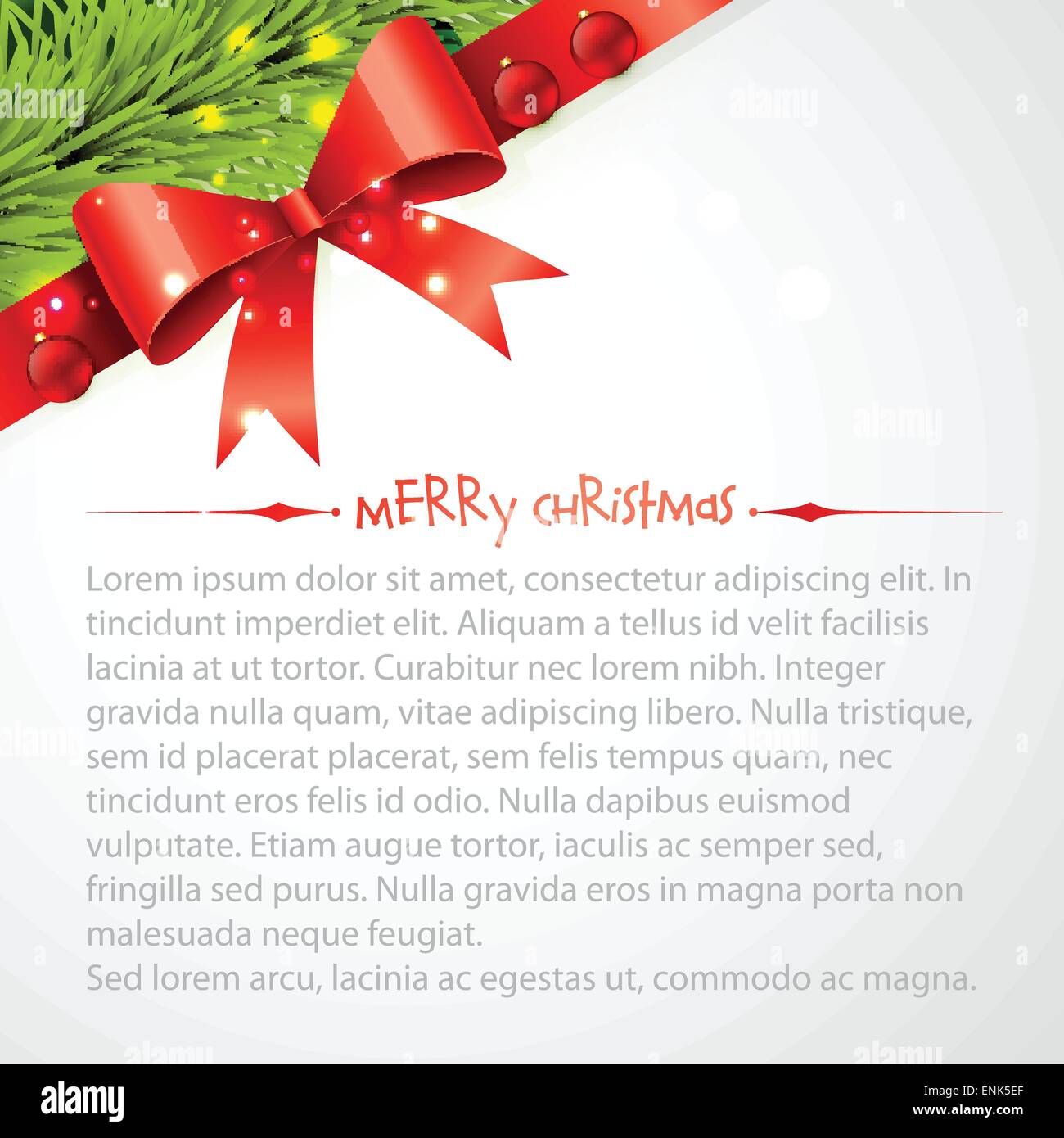 beautiful merry christmas background with space for your text Stock ...