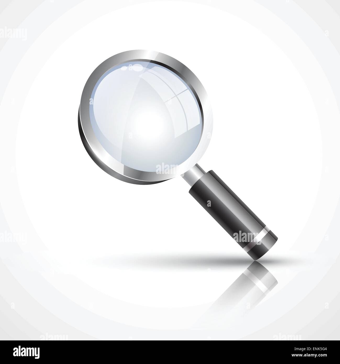 vector realistic magnifying glass design Stock Vector Image & Art - Alamy