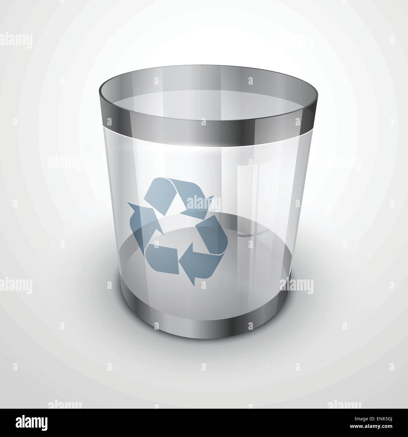 Glass dustbin Stock Vector Images - Alamy