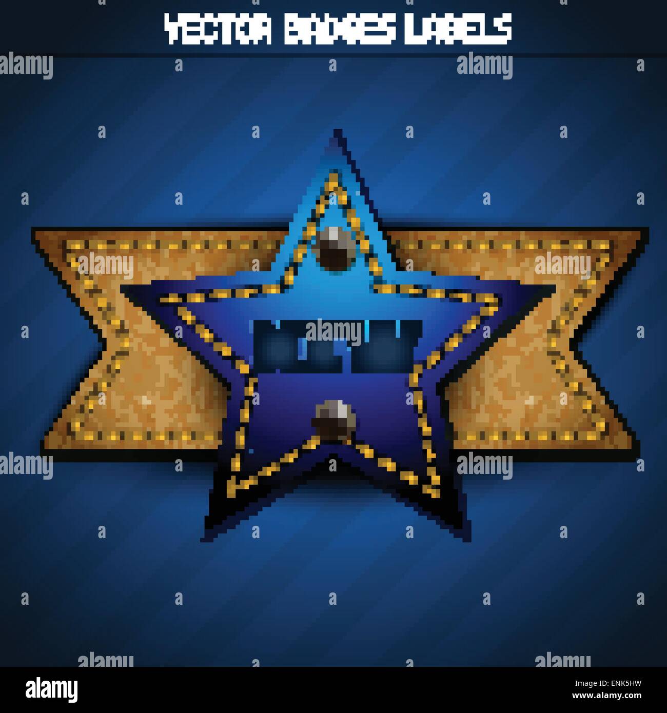 vector jeans new label design Stock Vector Image & Art - Alamy