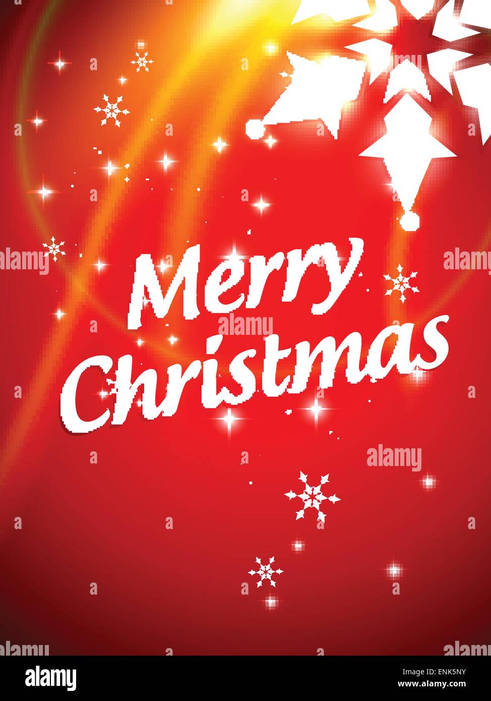stylish christmas background with space for your text Stock Vector ...
