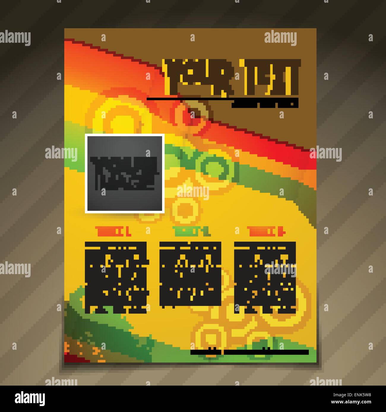 Retro ad design Stock Vector Images - Alamy