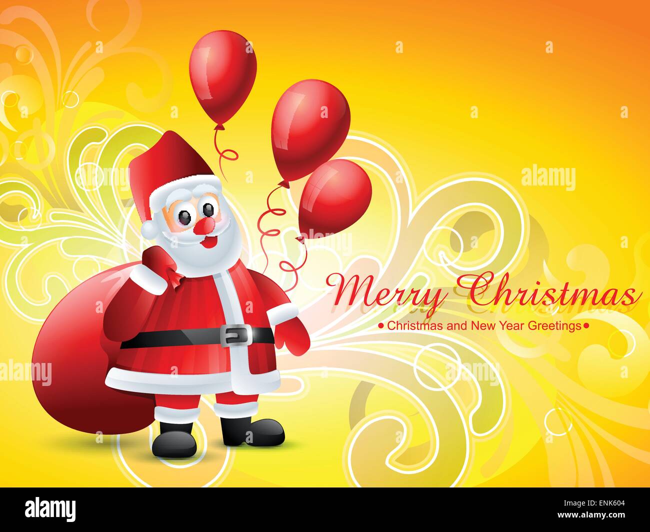 vector christmas santa claus design background Stock Vector Image & Art ...
