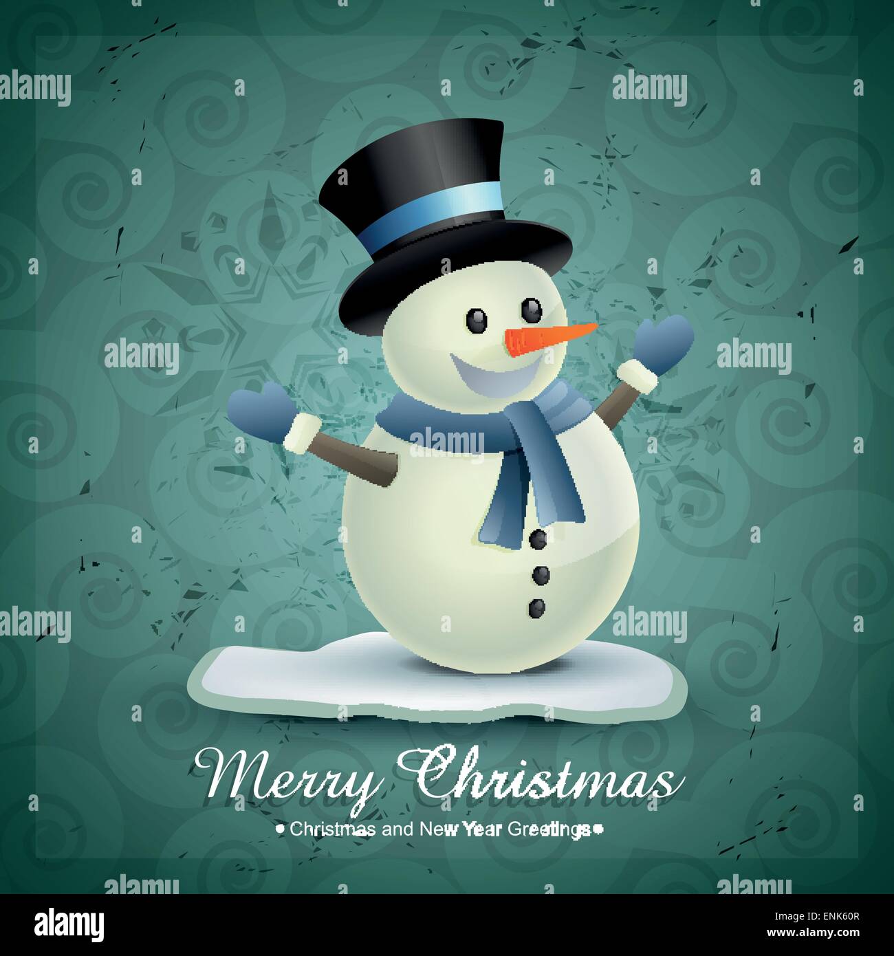Snowman design Stock Vector Images - Alamy