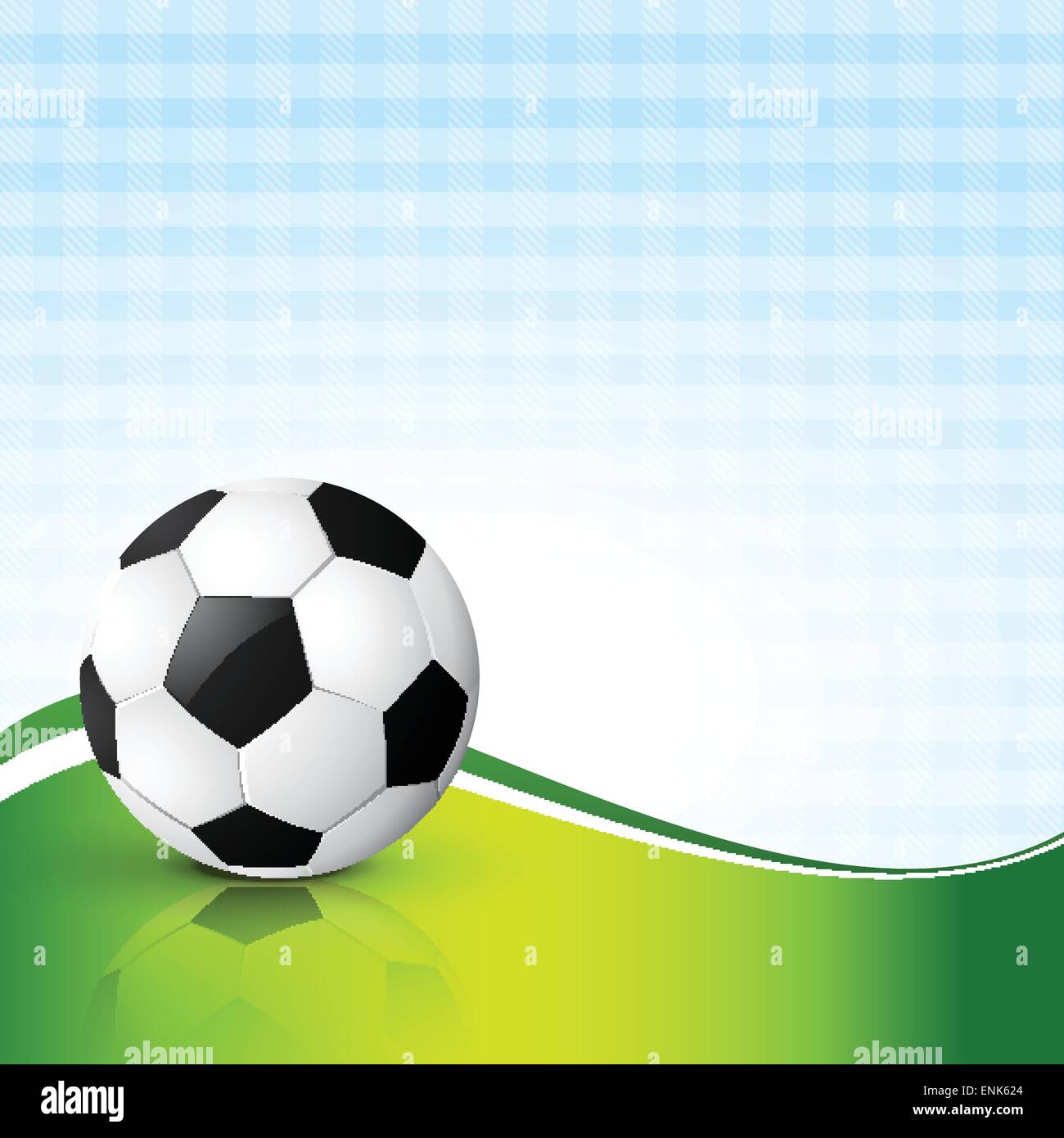 stylish vector football design with space for your text Stock Vector ...