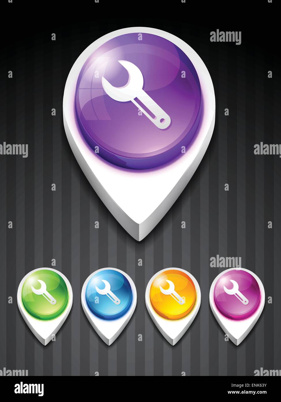 vector setting icon design art Stock Vector Image & Art - Alamy