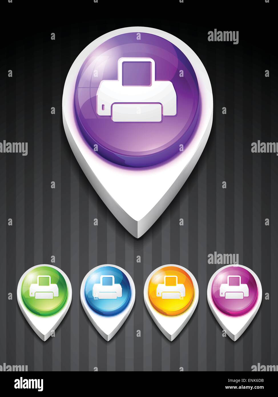 Map printer hi-res stock photography and images - Alamy