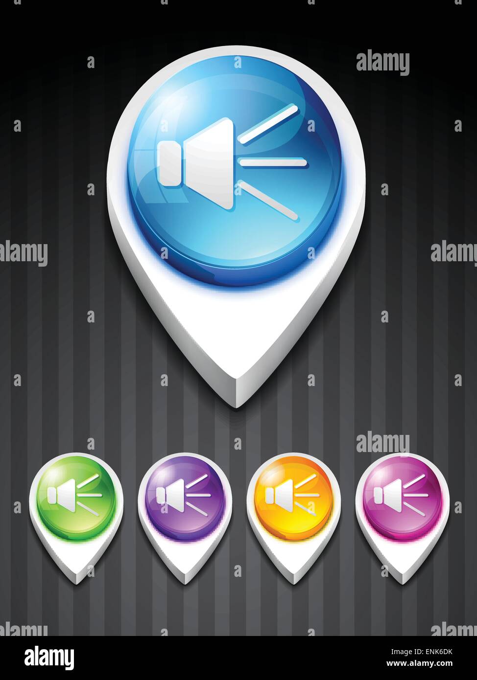 vector volume icon design art Stock Vector Image & Art - Alamy