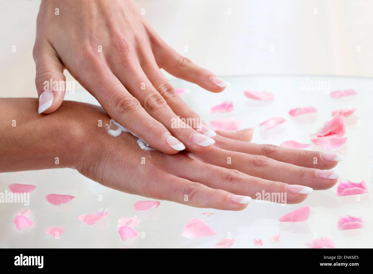 Hand cream for dry hands hi-res stock photography and images - Alamy
