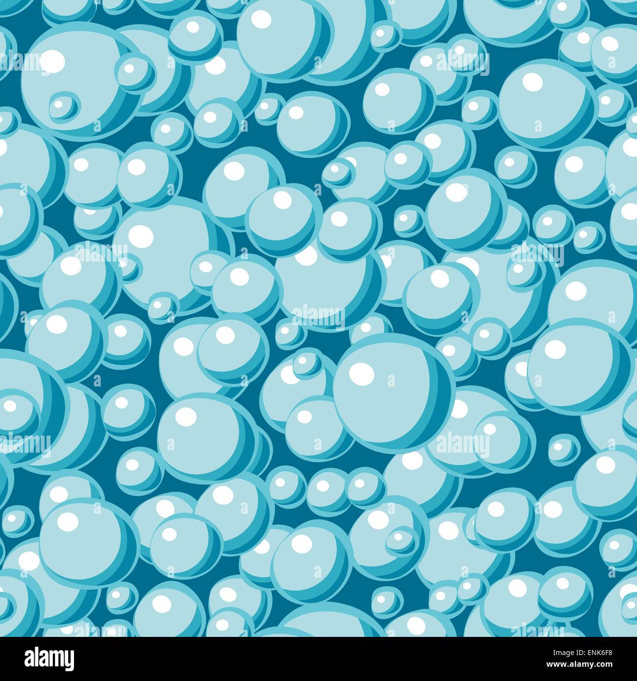 Bubbles seamless pattern vector vectors Stock Vector Images - Alamy