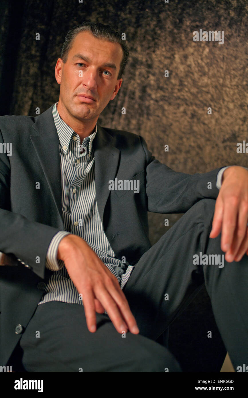 portrait of middle-aged men Stock Photo - Alamy