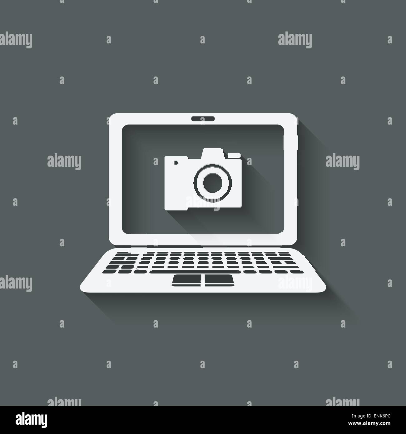 distance online learning symbol - vector illustration. eps 10 Stock ...