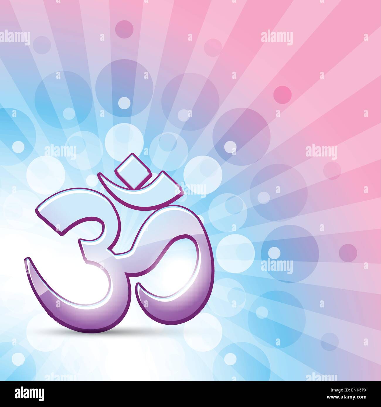 vector hindu om symbol design art Stock Vector Image & Art - Alamy