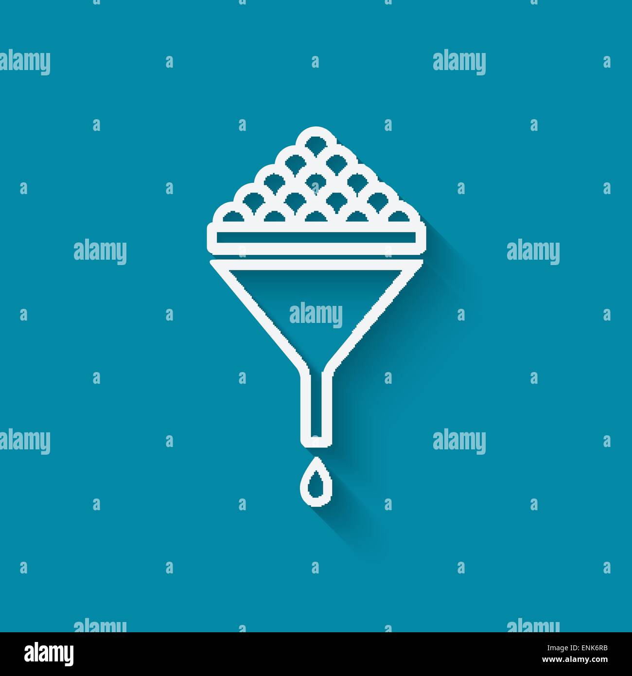 Filter icon data analysis hi-res stock photography and images - Alamy