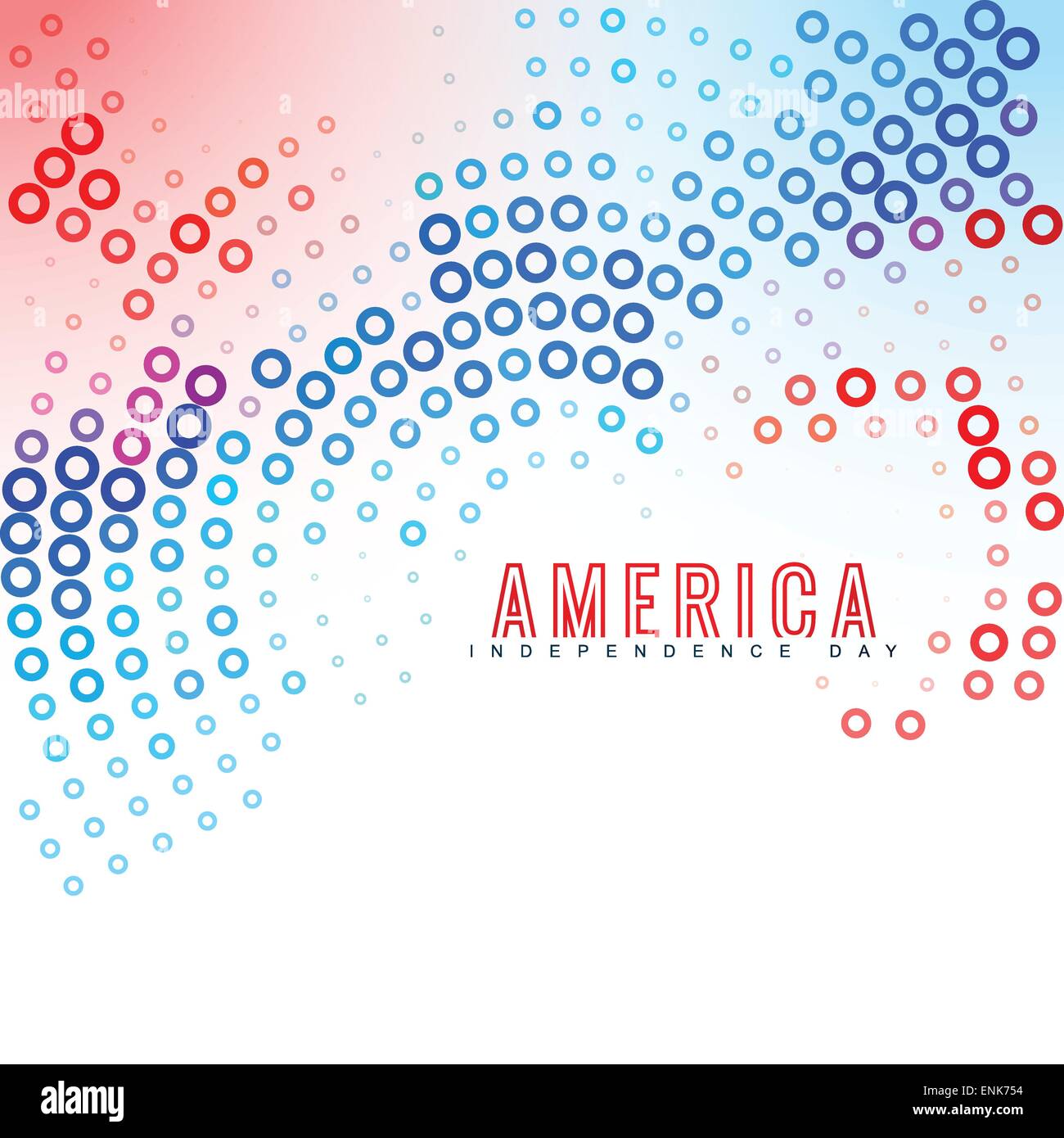 creative american independence day background design Stock Vector Image ...