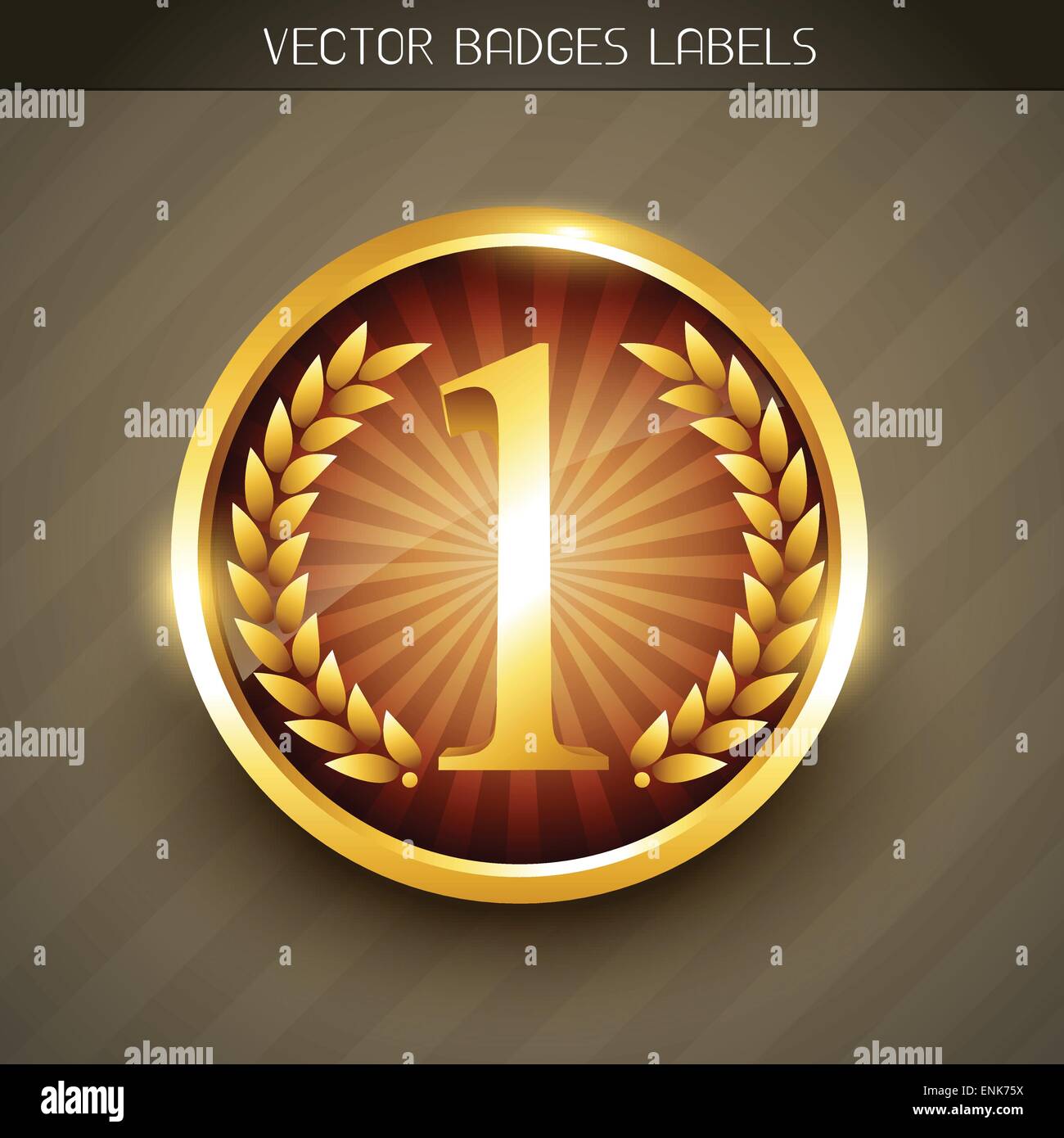 best quality no.1 golden label tag Stock Vector Image & Art - Alamy