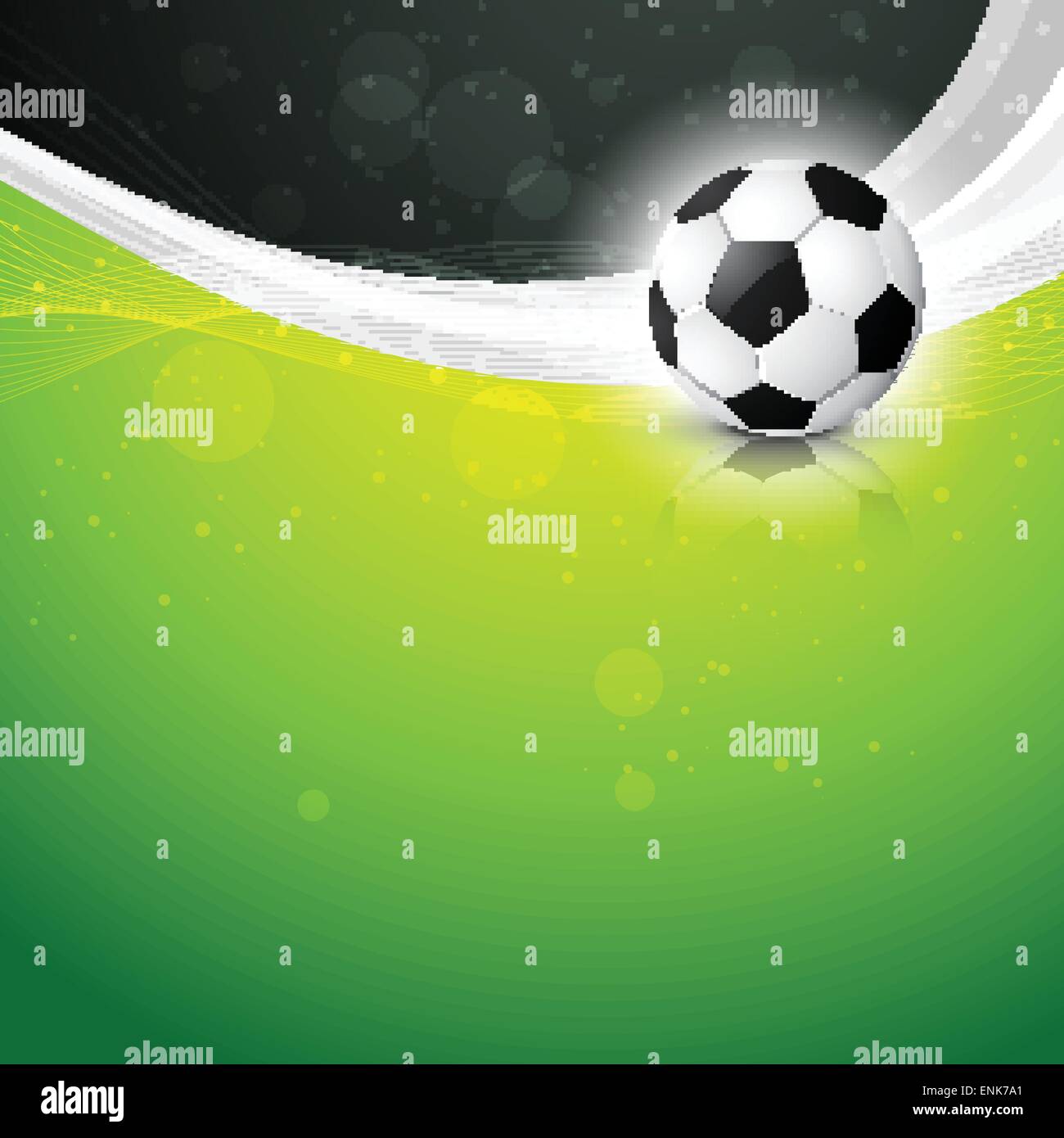 vector beautiful background of football Stock Vector Image & Art - Alamy