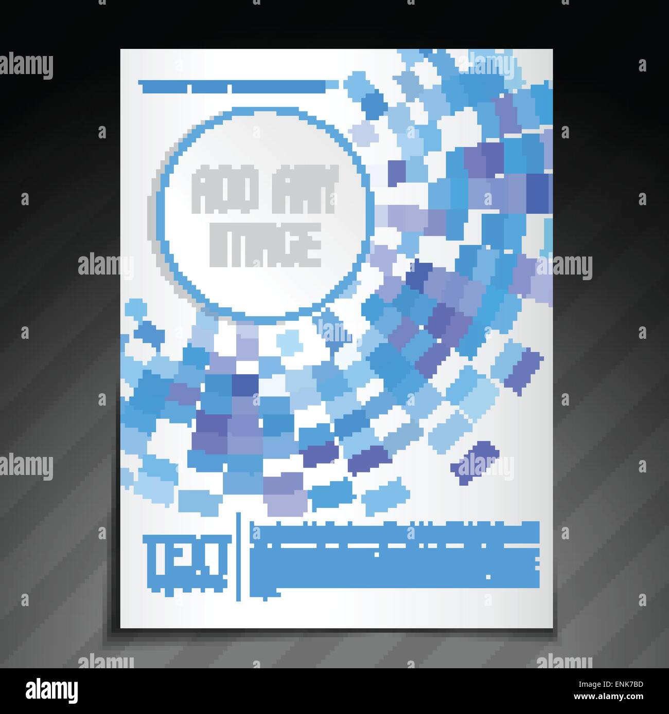 Mosaic flyer Stock Vector Images - Alamy