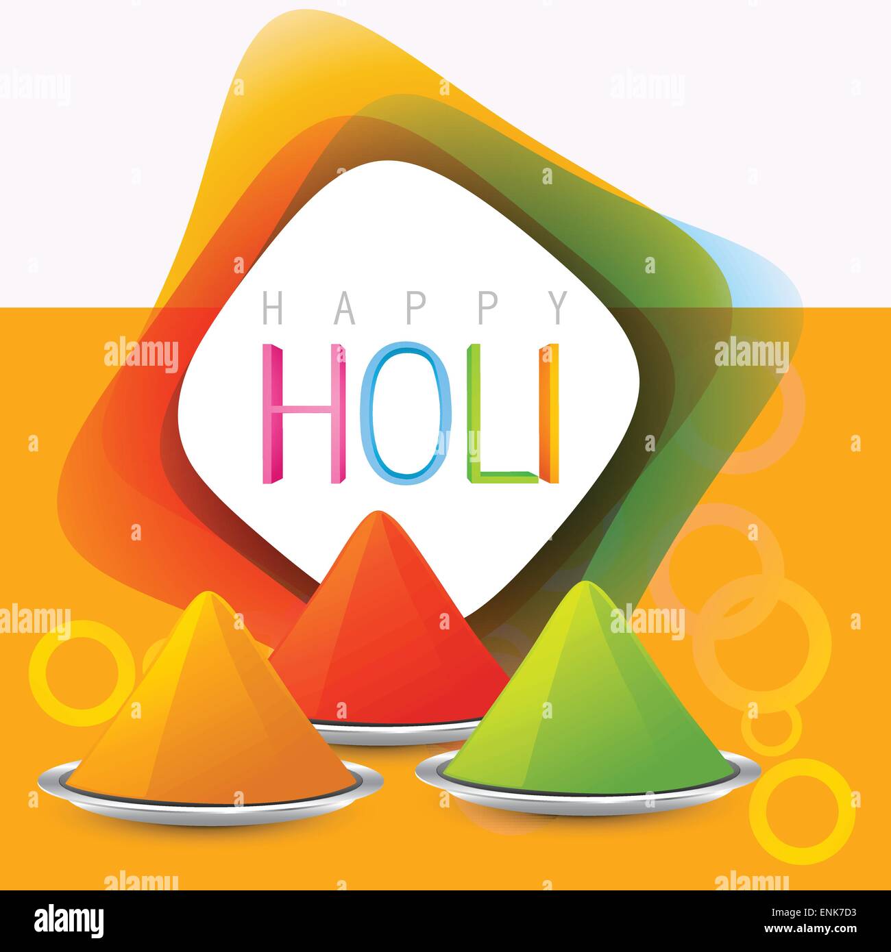 colorful holi festival gulal background Stock Vector Image & Art - Alamy