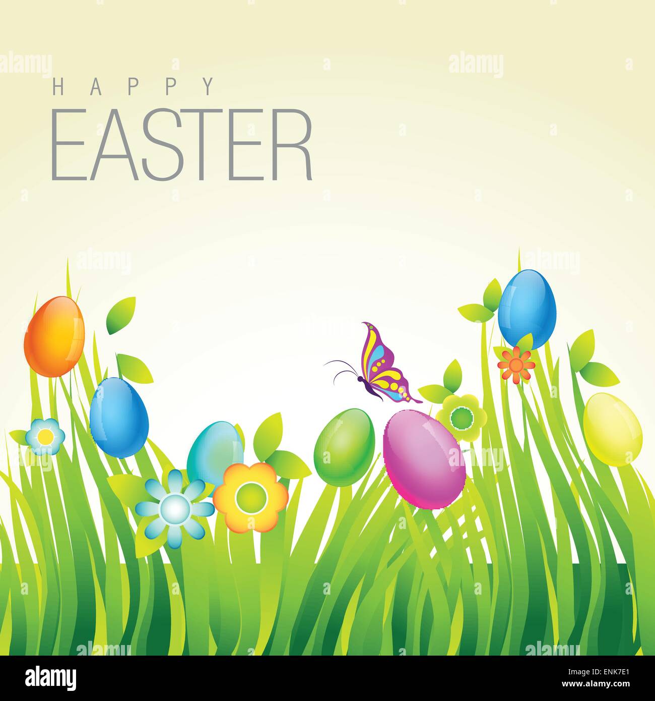 vector colorful easter background design Stock Vector Image & Art - Alamy