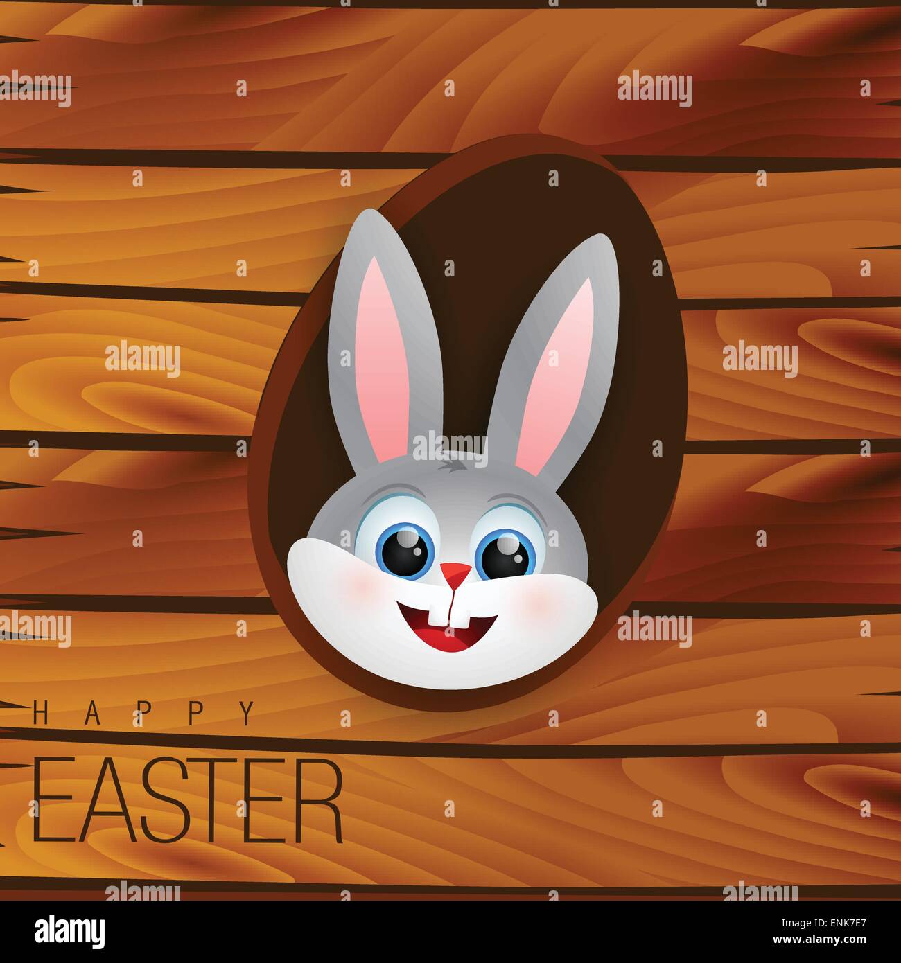 cute rabbit face illustration design Stock Vector Image & Art - Alamy