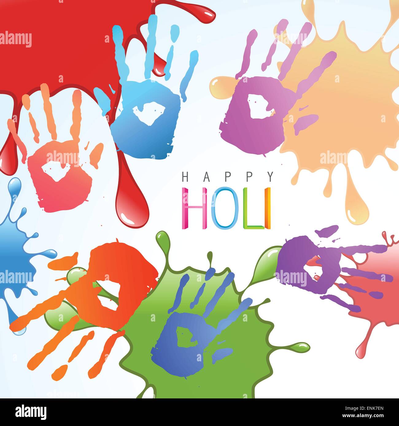 colorful holi festival background design Stock Vector Image & Art - Alamy