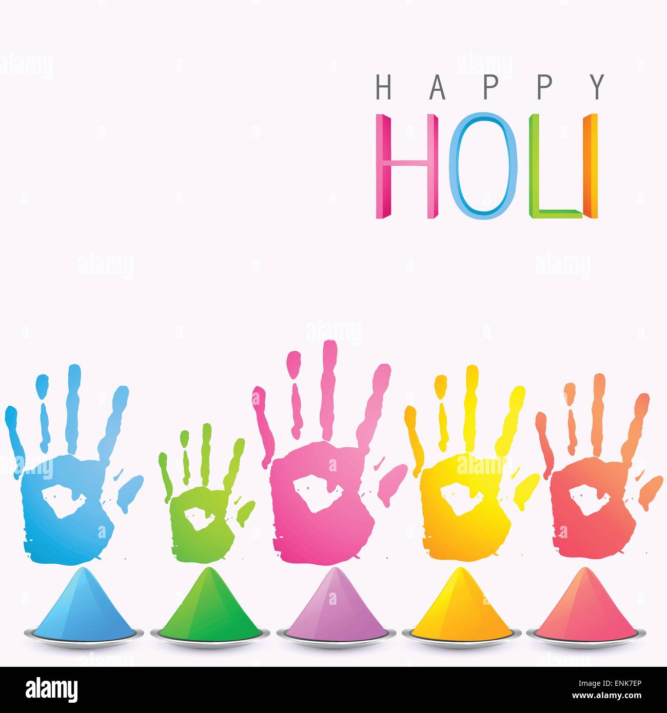 holi festival background design with colours Stock Vector Image & Art ...