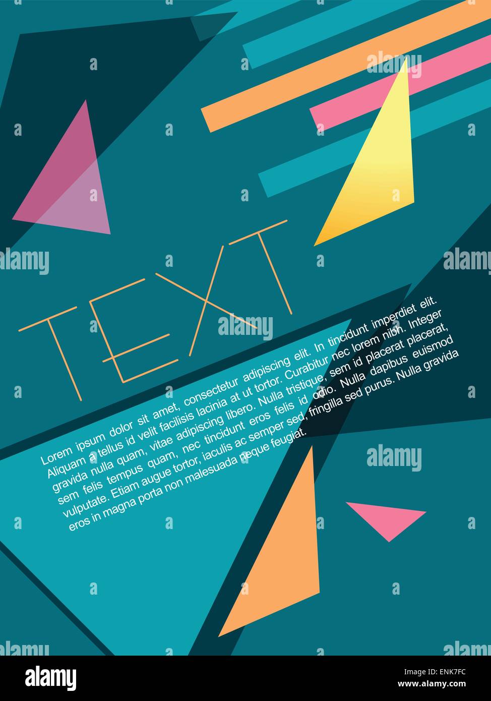 vector abstract brochure flyer and template design Stock Vector Image ...