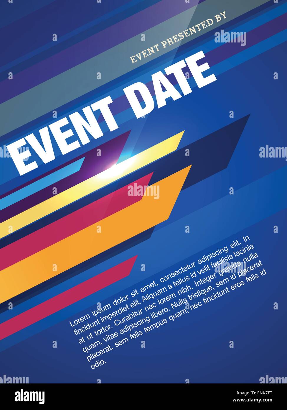 vector event brochure flyer magazine cover and template illustration ...