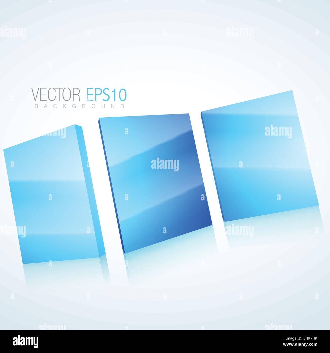 vector abstract 3d mirror background illustration Stock Vector Image ...