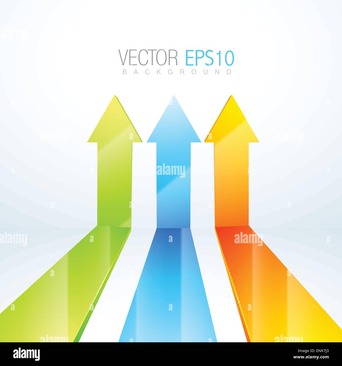vector 3d arrows illustration Stock Vector Image & Art - Alamy