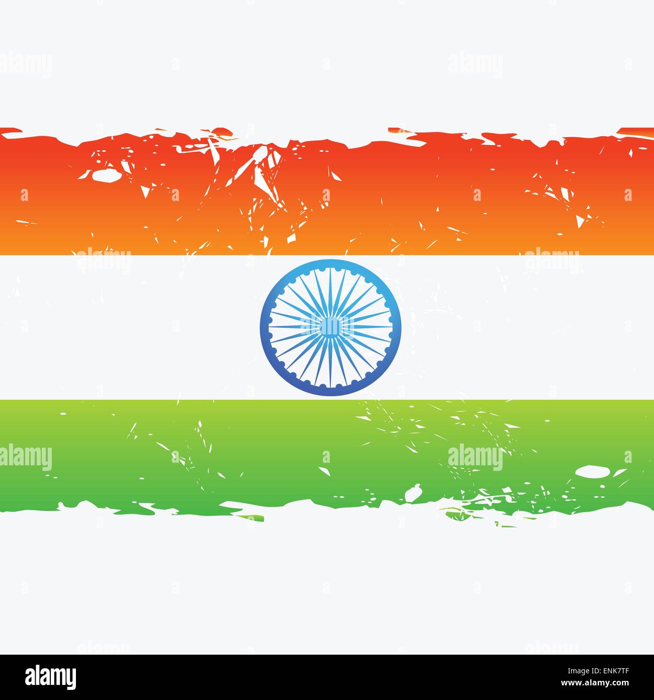 Creative style indian flag design Cut Out Stock Images & Pictures - Alamy