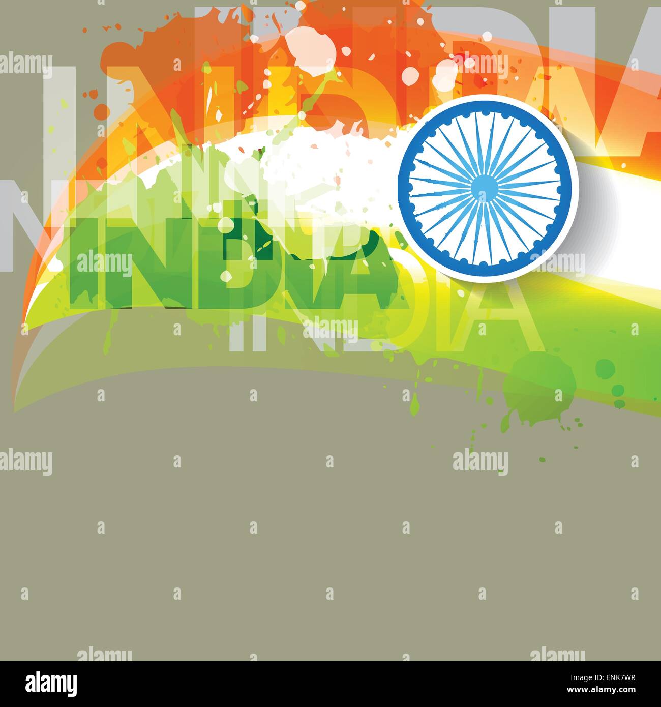 abstract indian flag background design Stock Vector Image & Art - Alamy