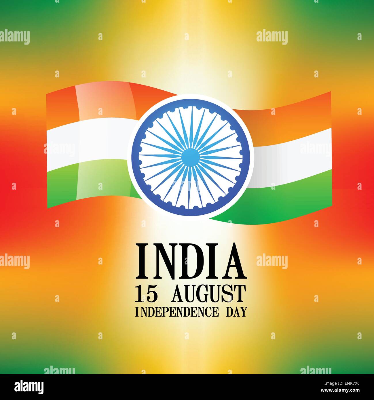 vector indian independence day design background Stock Vector Image ...