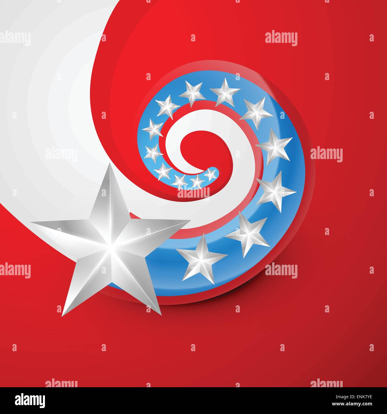 creative style american vector flag Stock Vector Image & Art - Alamy