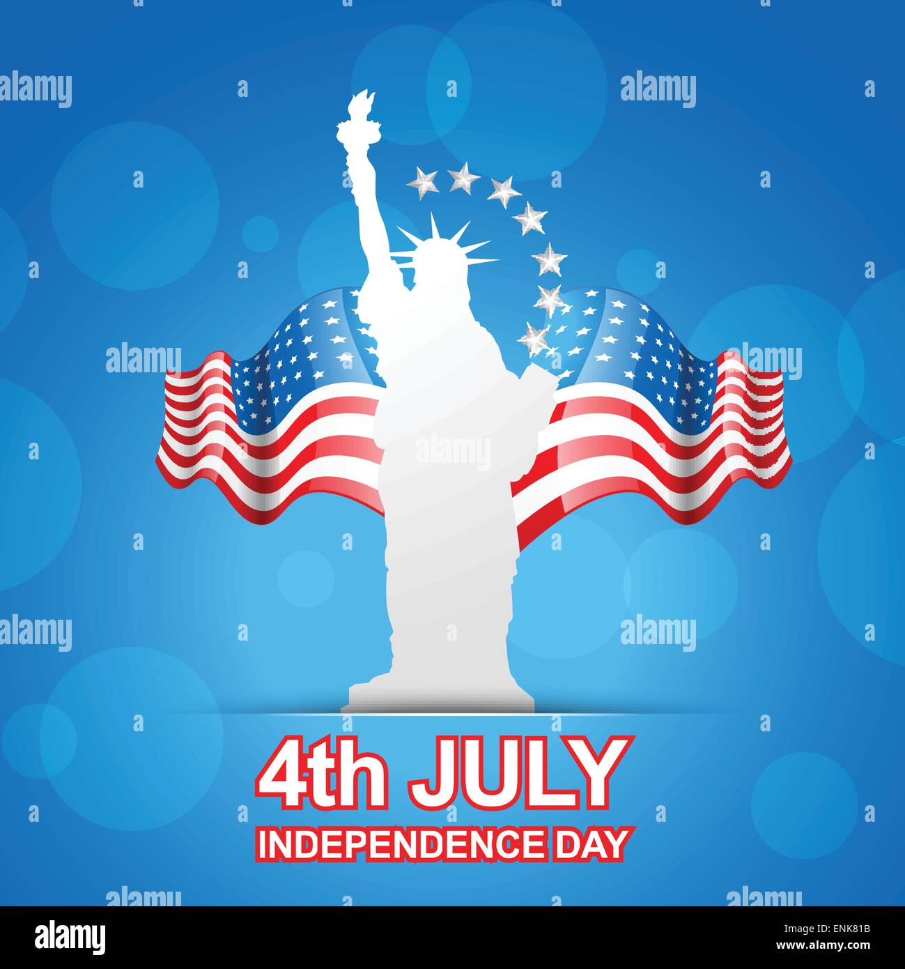 American patriot statue Stock Vector Images - Alamy