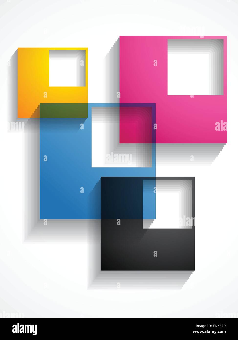 Abstract colorful illustration Stock Vector Images - Alamy